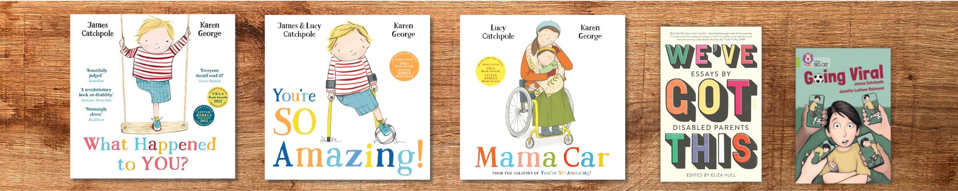 Books by Lucy and James Catchpole – The Catchpoles