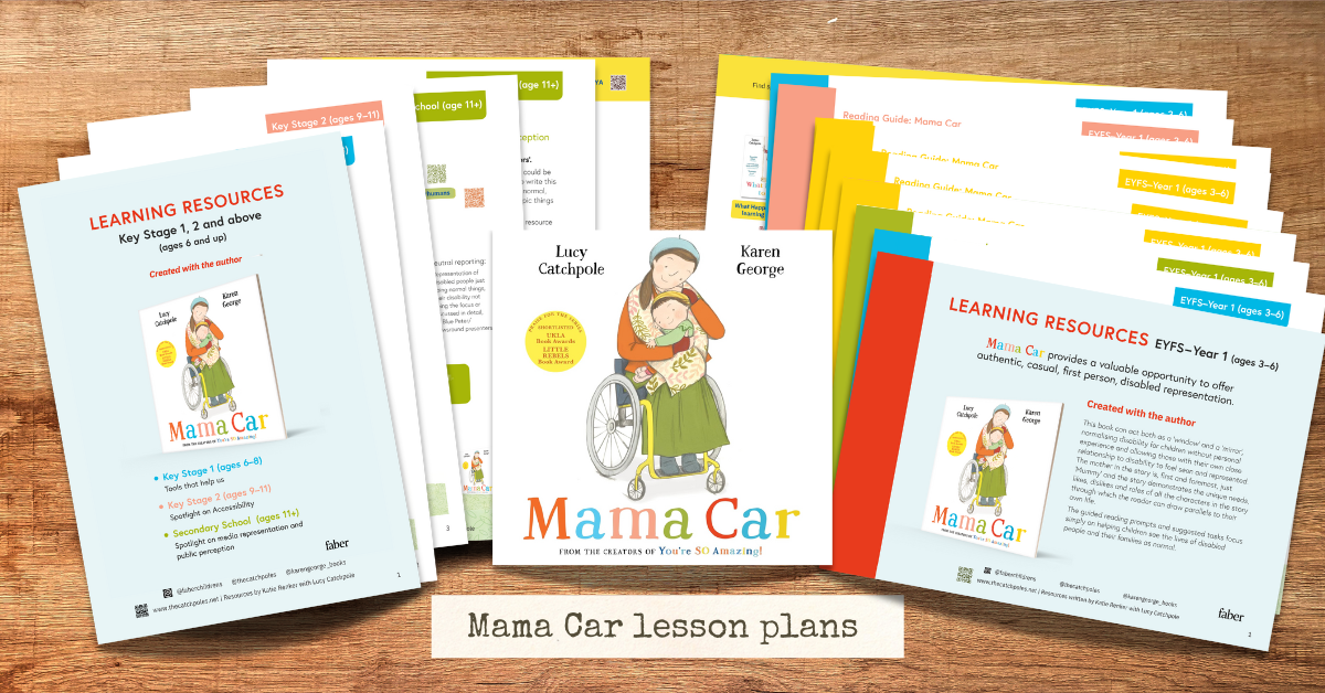Free Mama Car lesson plan | With author Lucy Catchpole | Disability ...