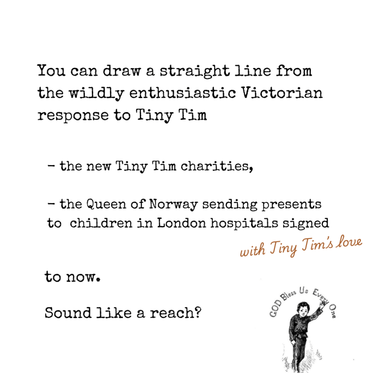 On Tiny Tim, disability and A Christmas Carol – The Catchpoles