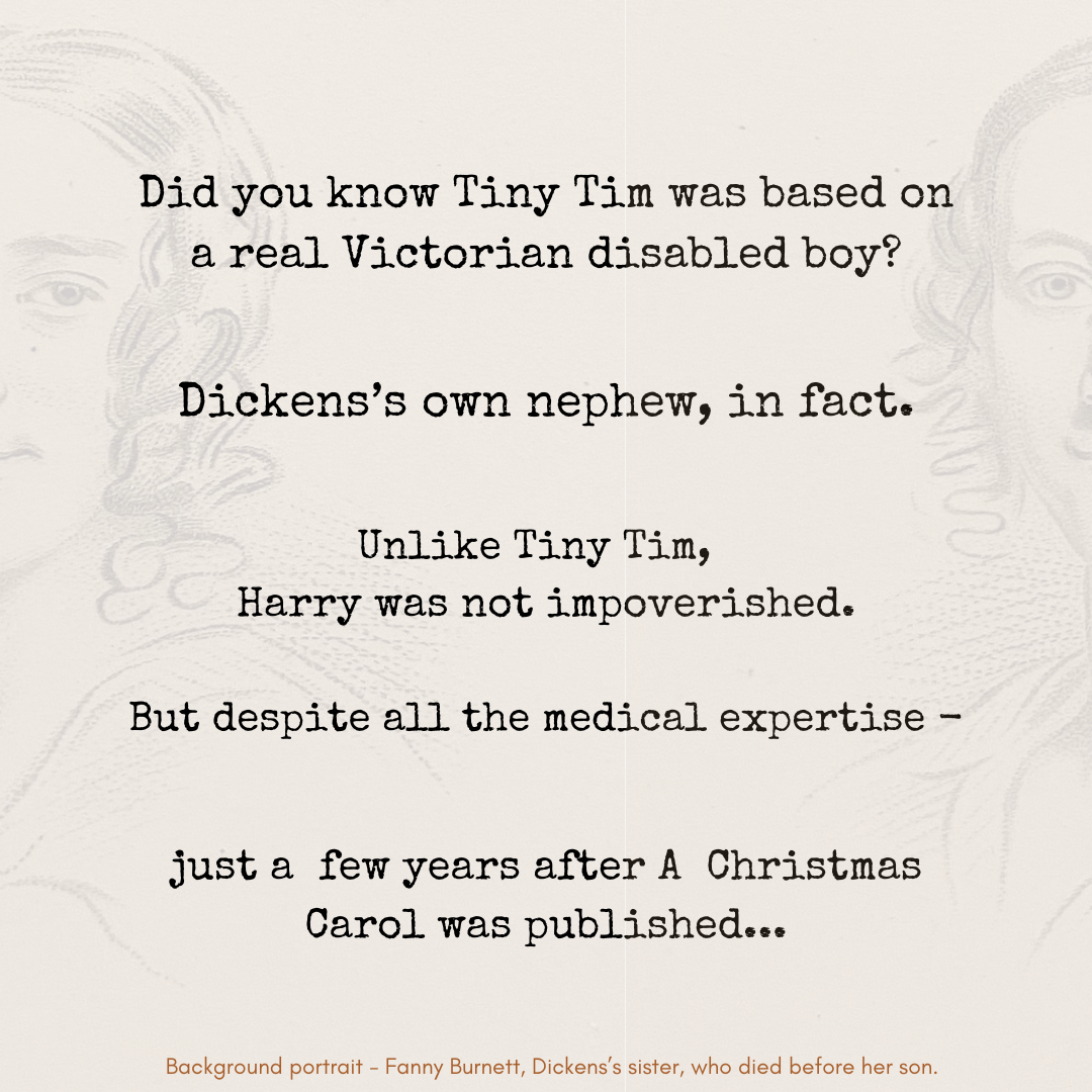 On Tiny Tim, disability and A Christmas Carol – The Catchpoles