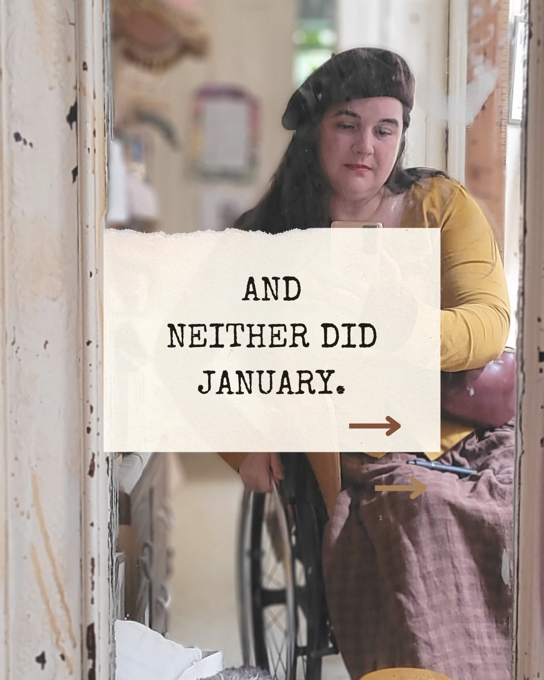 January and February literally didn’t exist?! Makes sense. – The Catchpoles